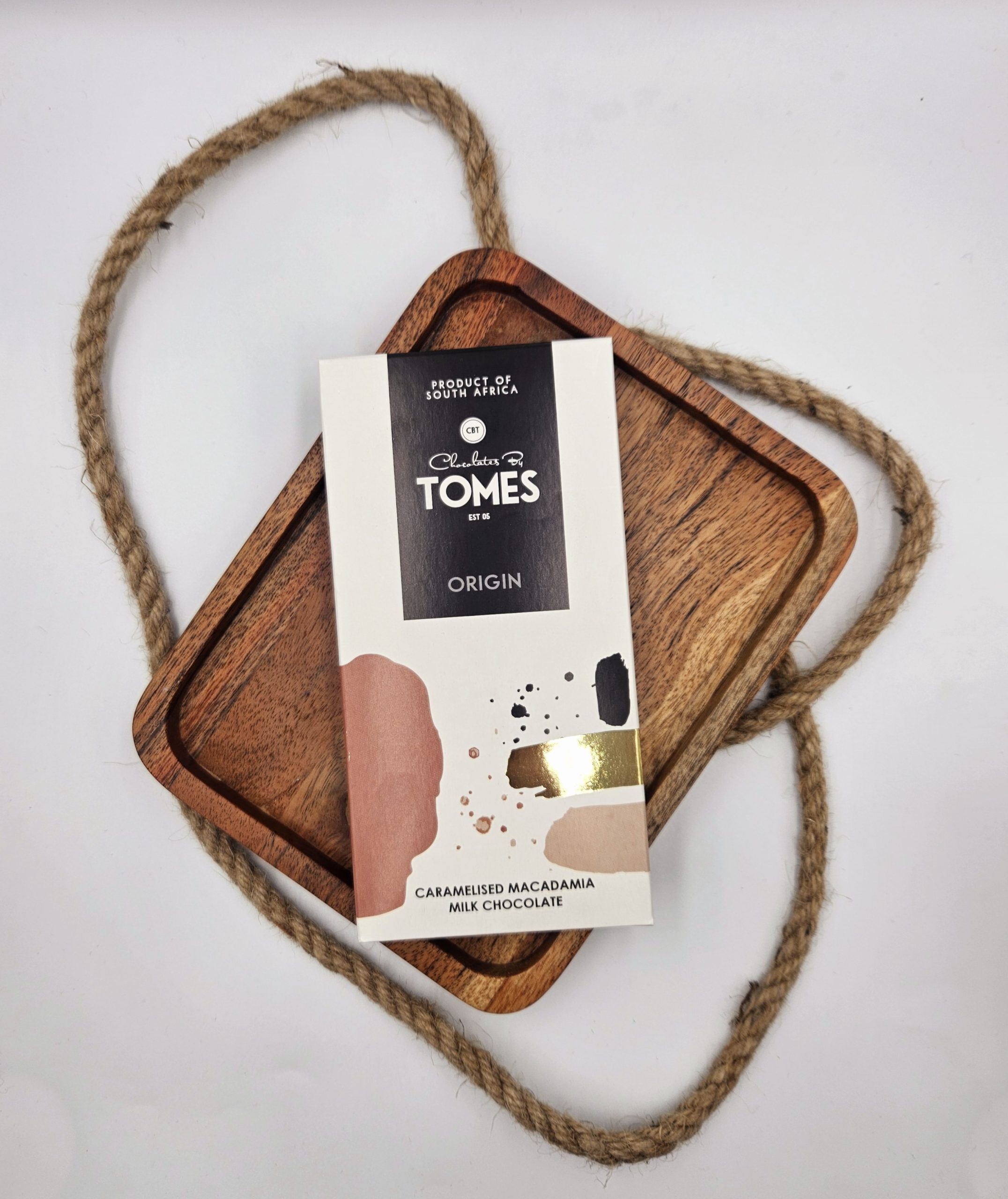 Tomes – Caramelised Macadamia Milk Chocolate – Jampacked